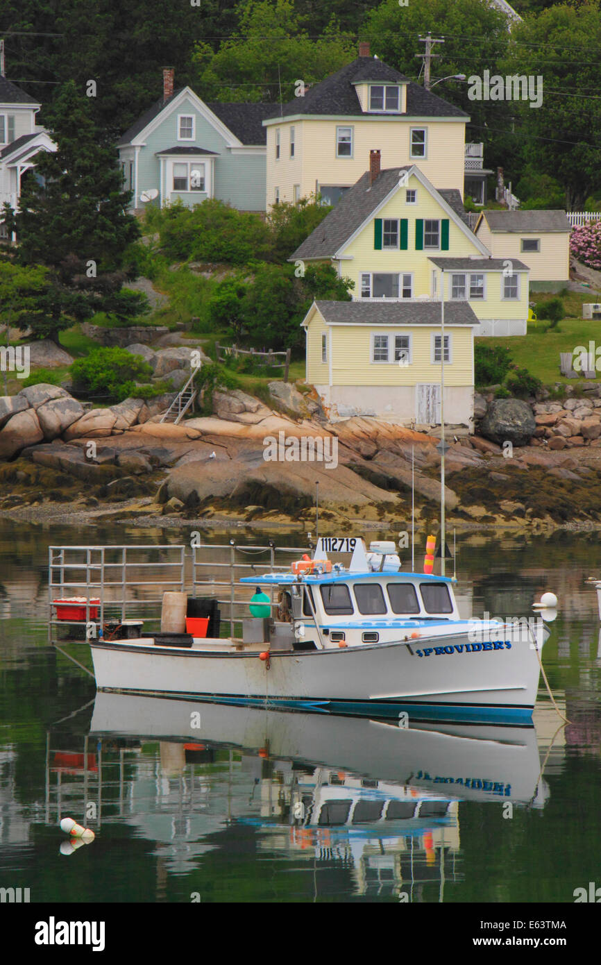 Stonington Harbor, Maine, USA Stock Photo - Alamy