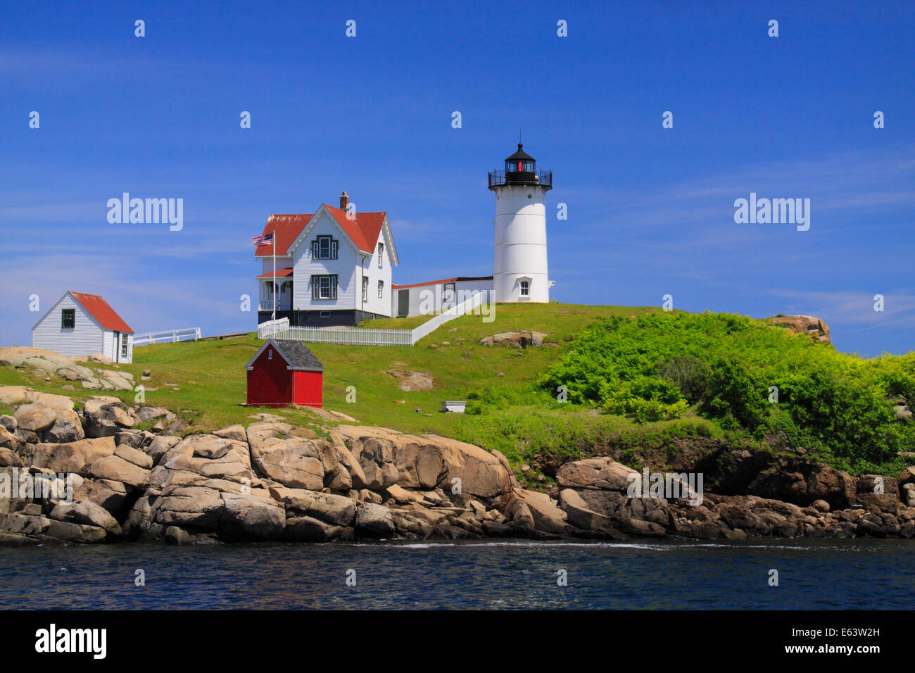 New england lighthouse hi-res stock photography and images - Alamy