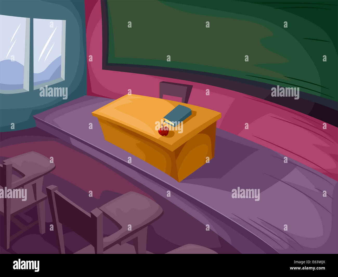 Empty classroom hi-res stock photography and images - Alamy
