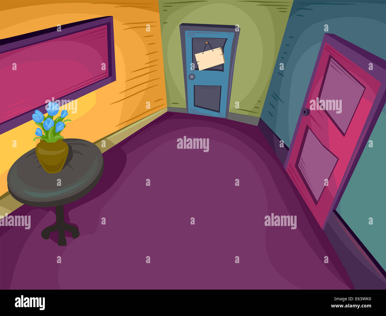 Clipart illustration interior hi-res stock photography and images - Alamy