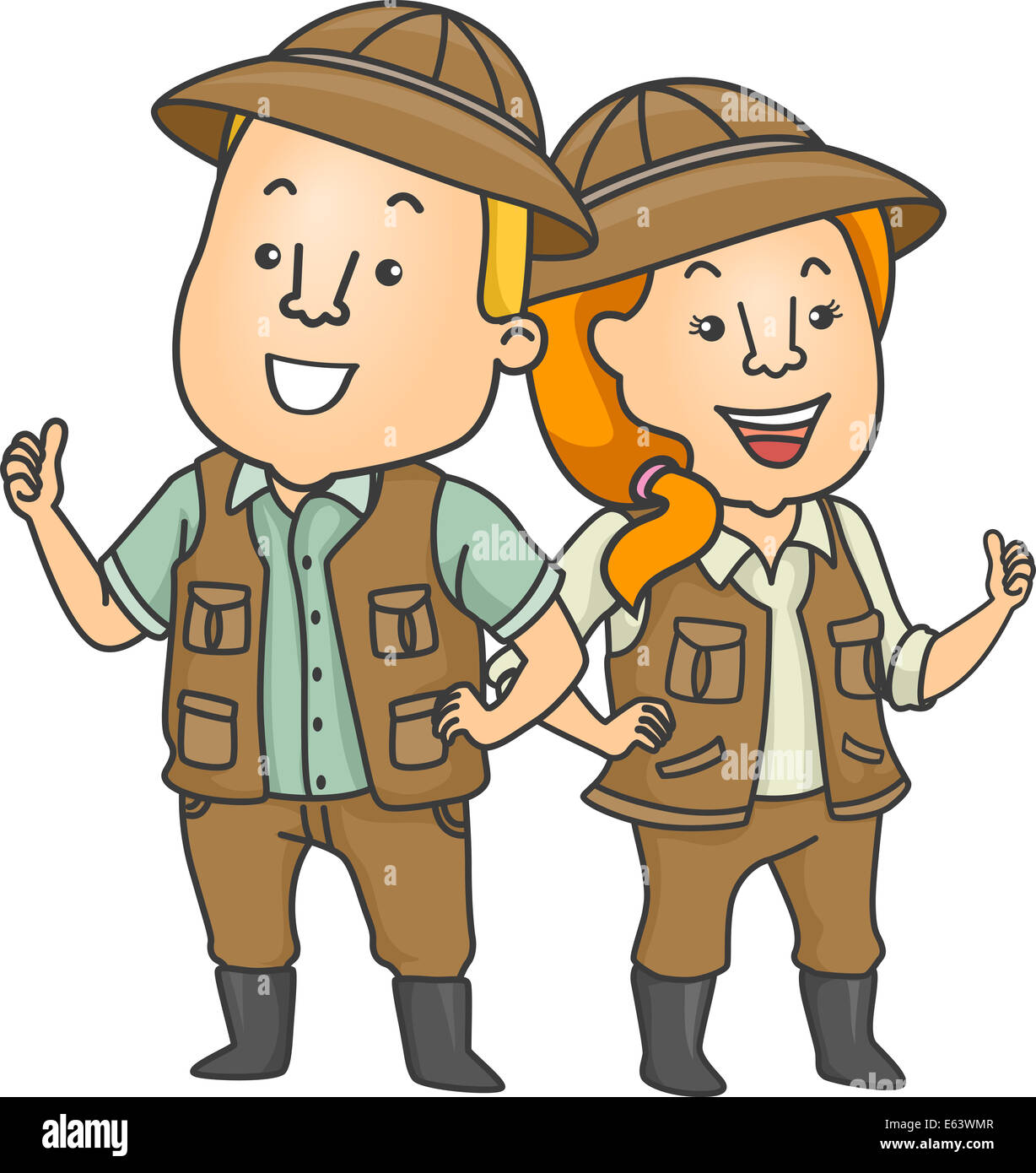 Safari Guide Clipart