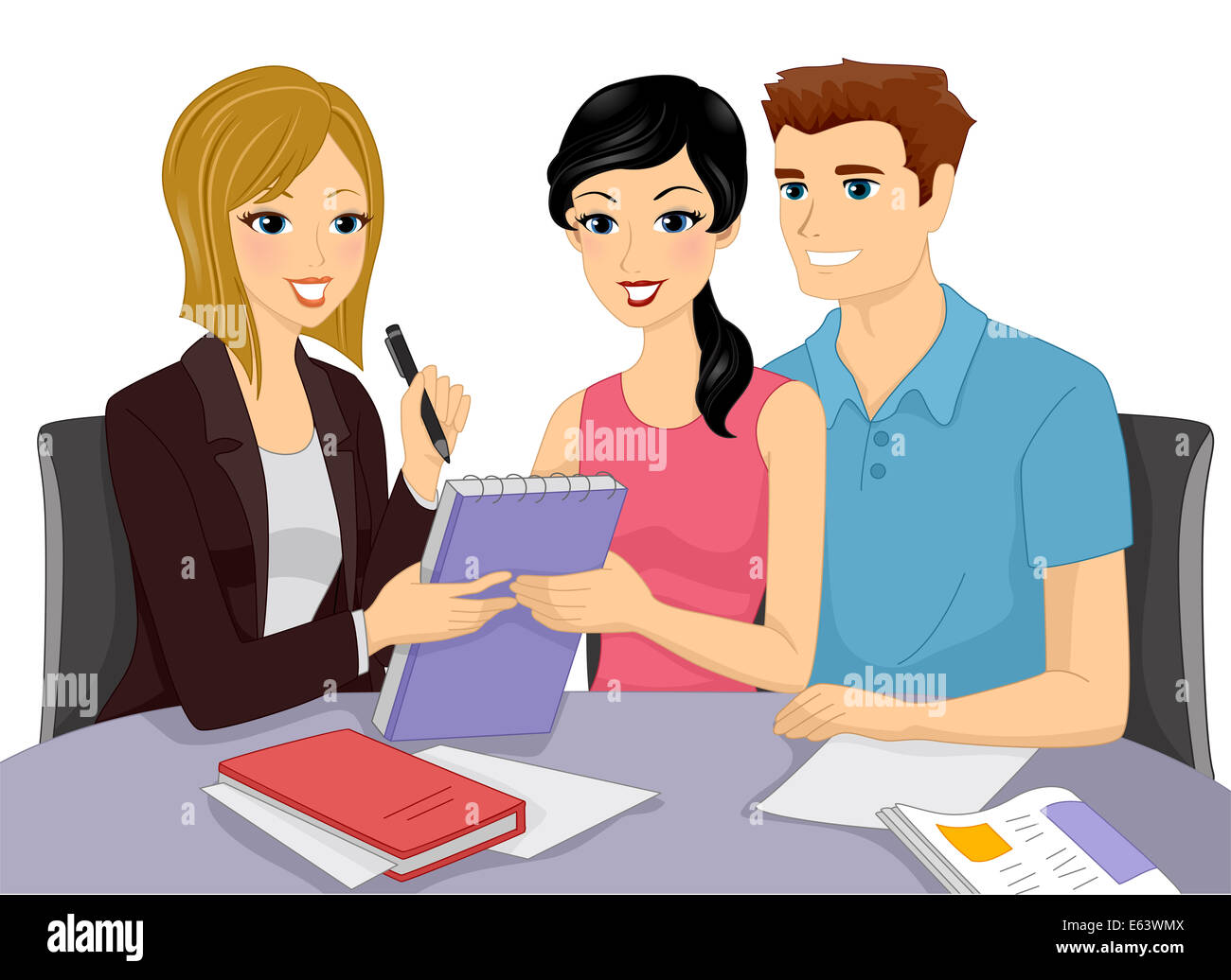 Cartoon wedding couple hi-res stock photography and images - Alamy