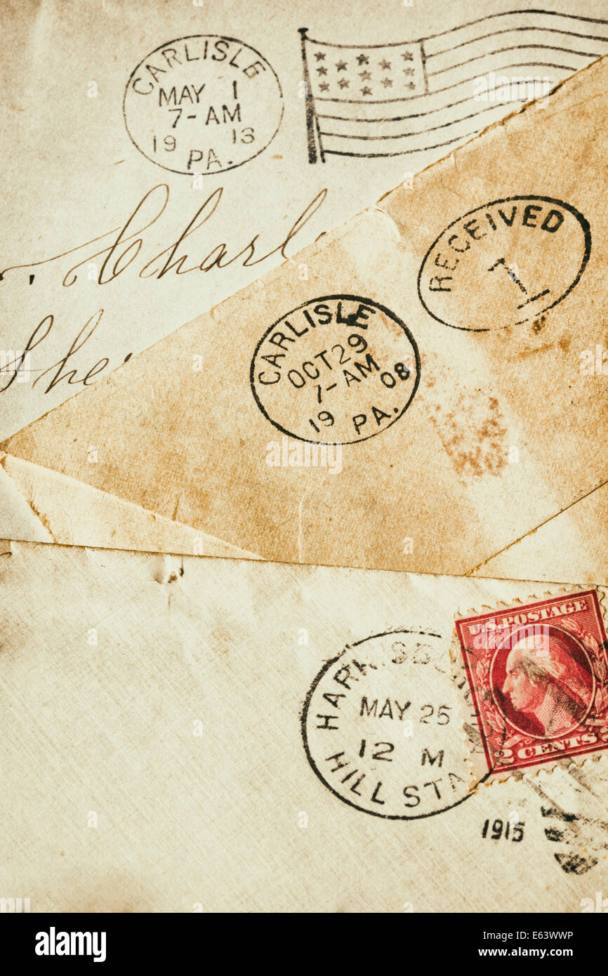 Handwritten letters hi-res stock photography and images - Alamy