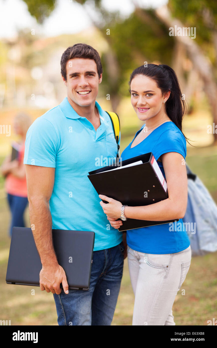 young college students on campus Stock Photo - Alamy