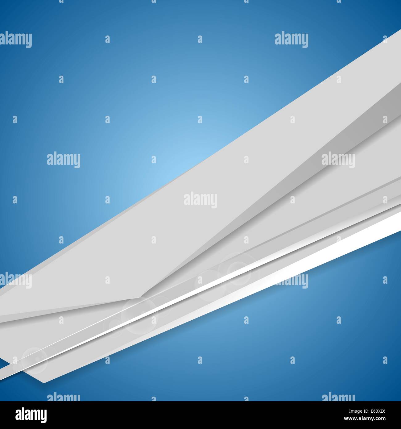 Bright blue and grey vector background Stock Photo - Alamy