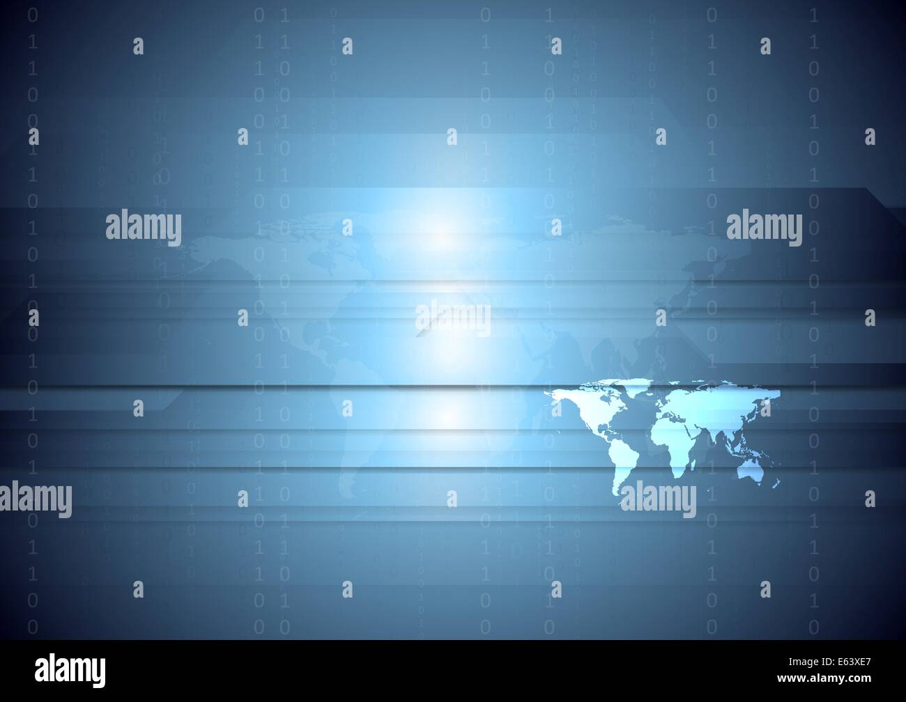 Hi-tech abstract background. Vector illustration Stock Photo - Alamy