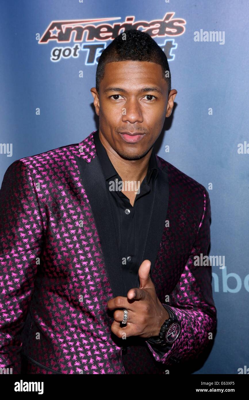 New York, NY, USA. 13th Aug, 2014. Nick Cannon at arrivals for AMERICA ...