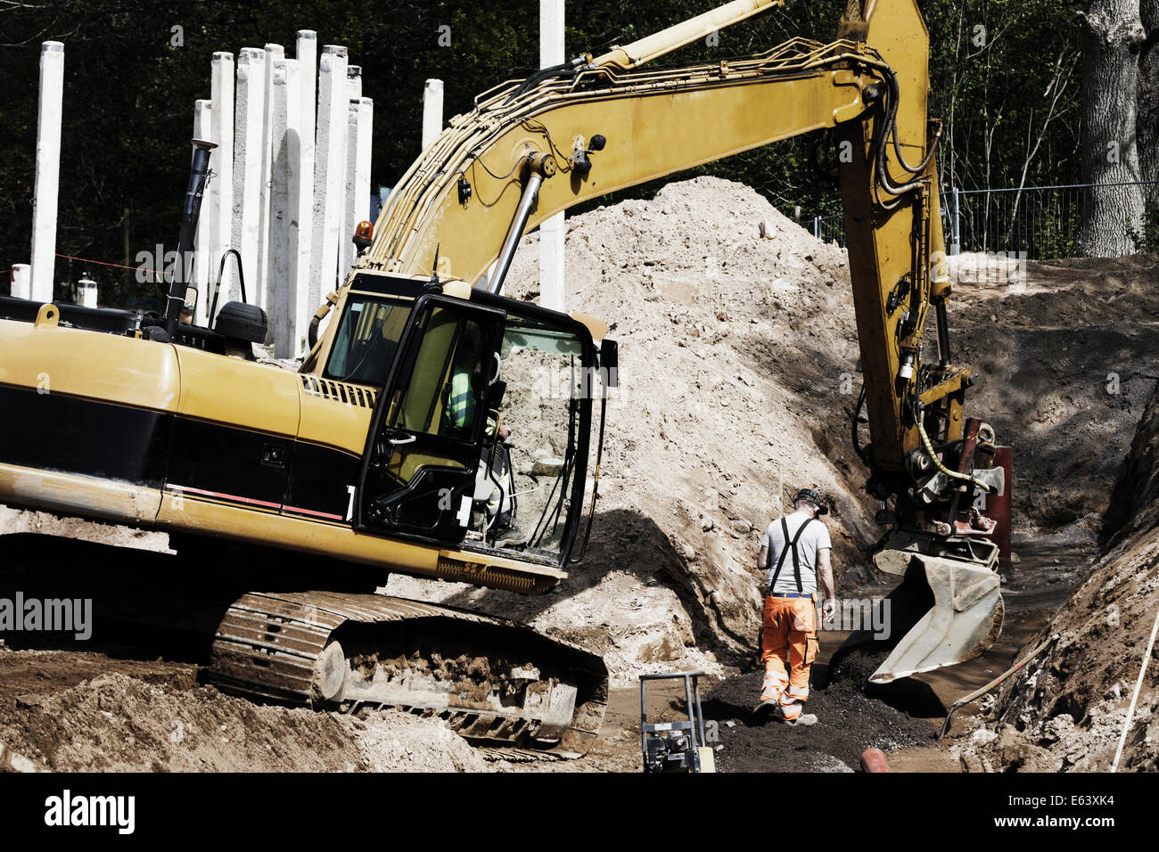 Jcb bulldozer hi-res stock photography and images - Alamy