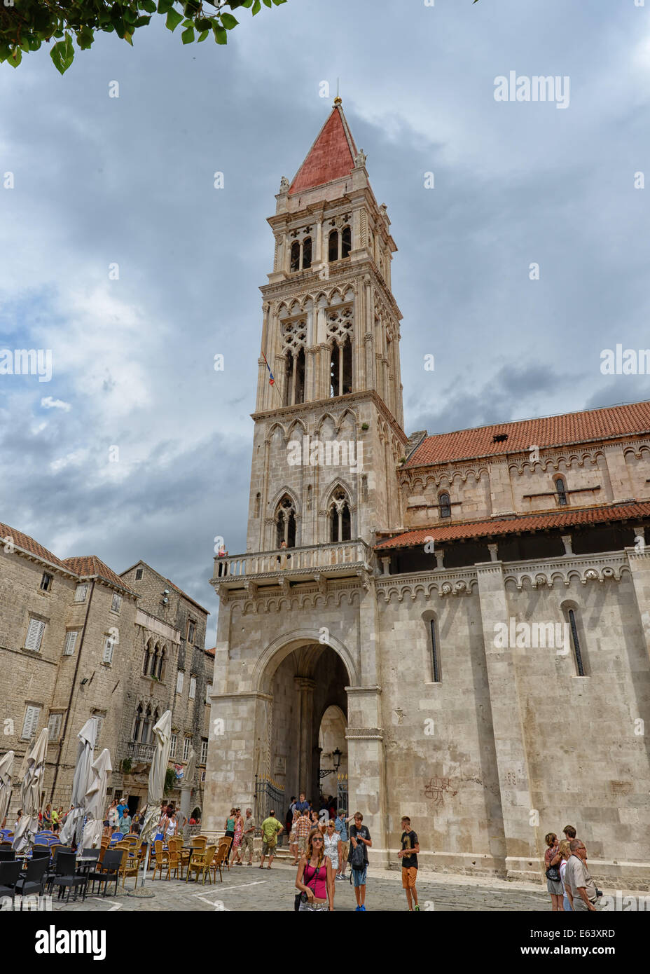Cathedral of St. Lawrence in Trogir, Croatia Stock Photo - Alamy