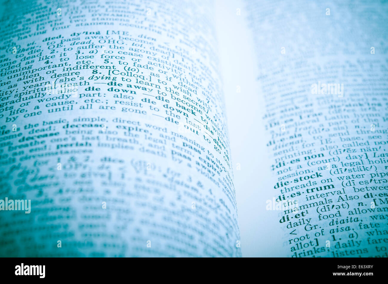 Lexicon background hi-res stock photography and images - Alamy