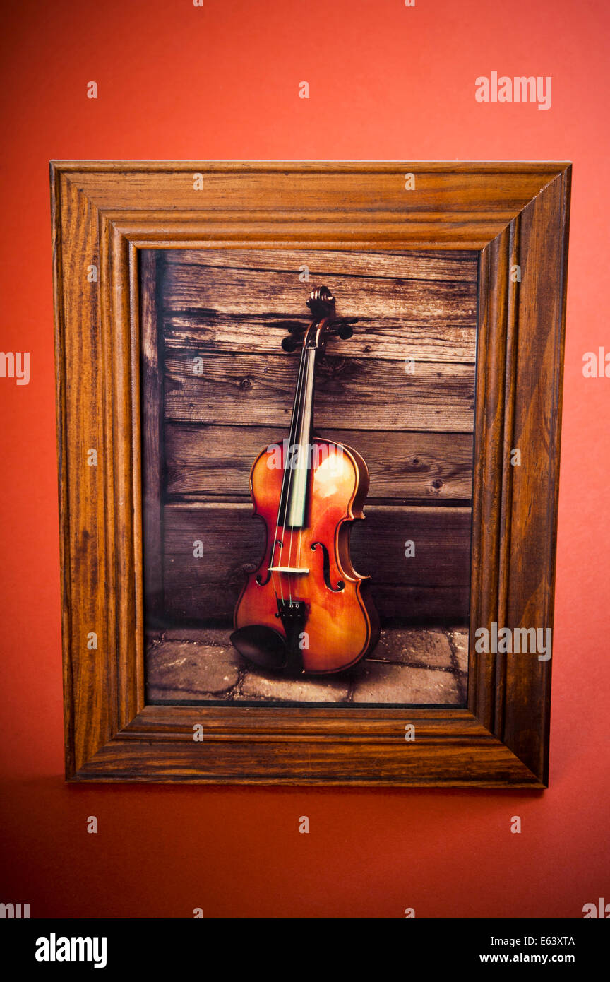 Violin Photo Frame High Resolution Stock Photography and Images - Alamy