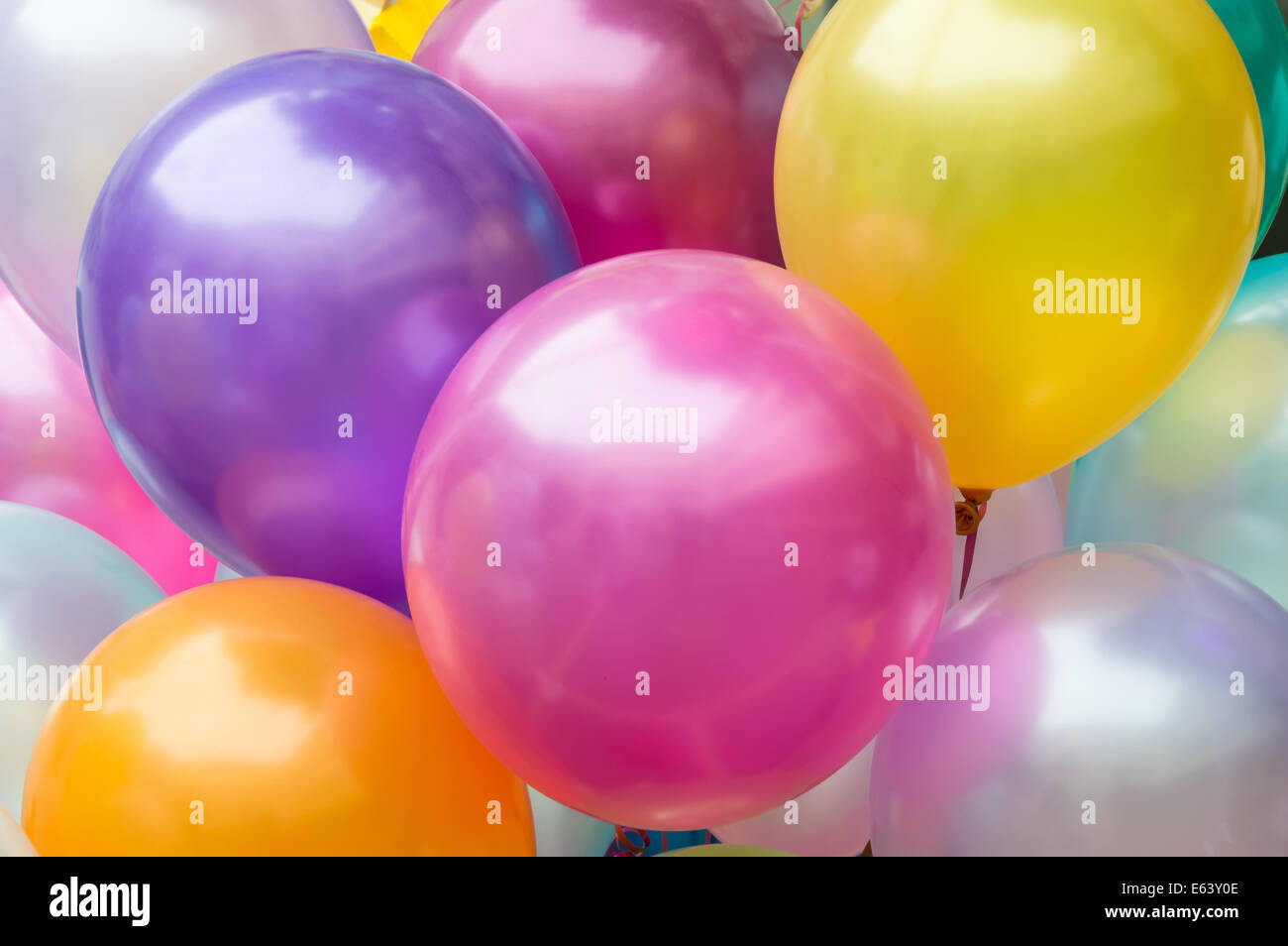 close up with colorful balloons Stock Photo - Alamy