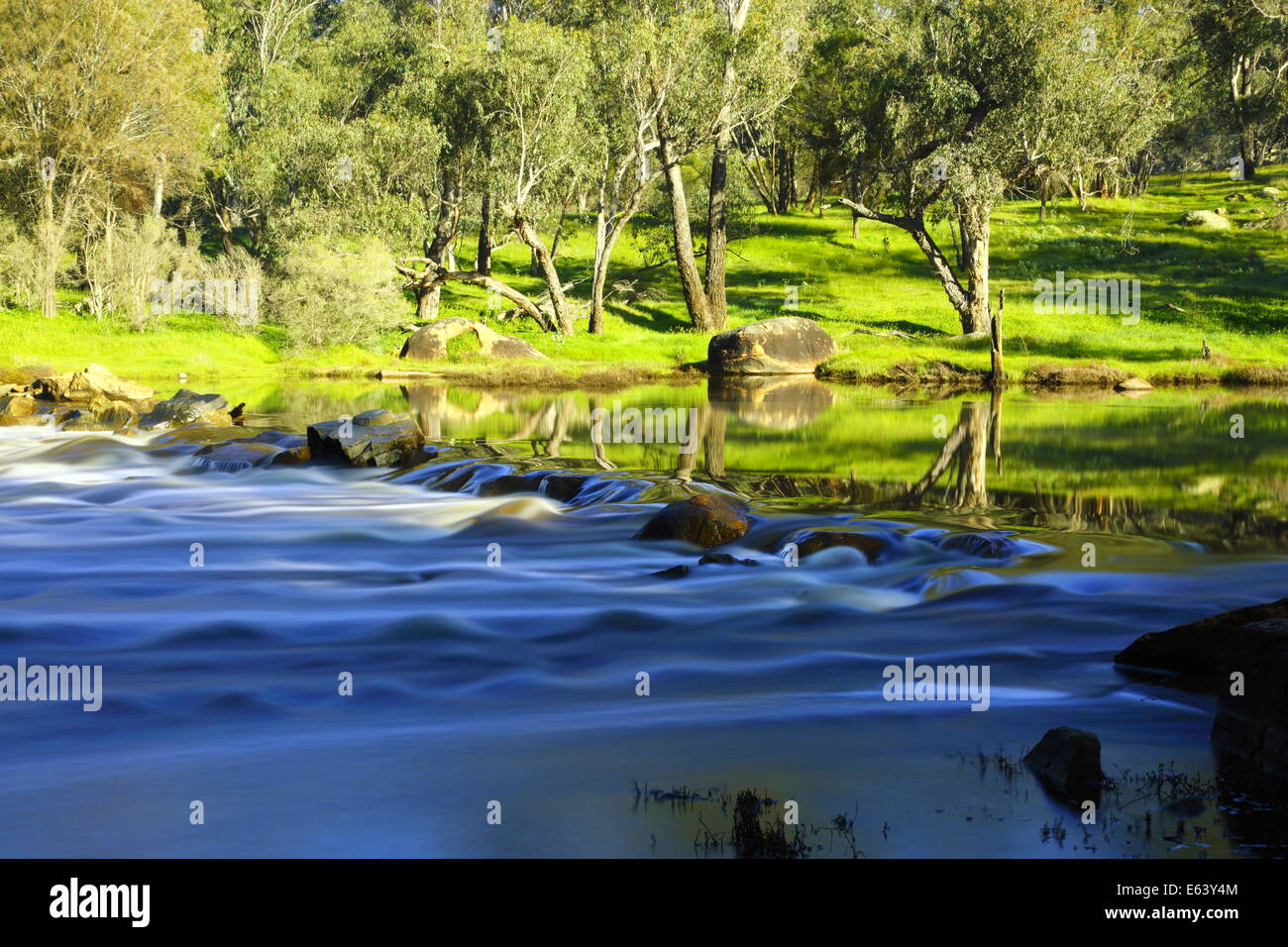 The Avon River, near Toodyay, Western Australia Stock Photo - Alamy