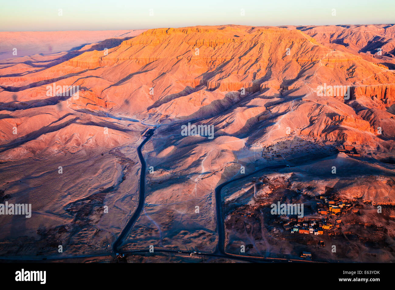 Valley of the kings egypt aerial hi-res stock photography and images ...