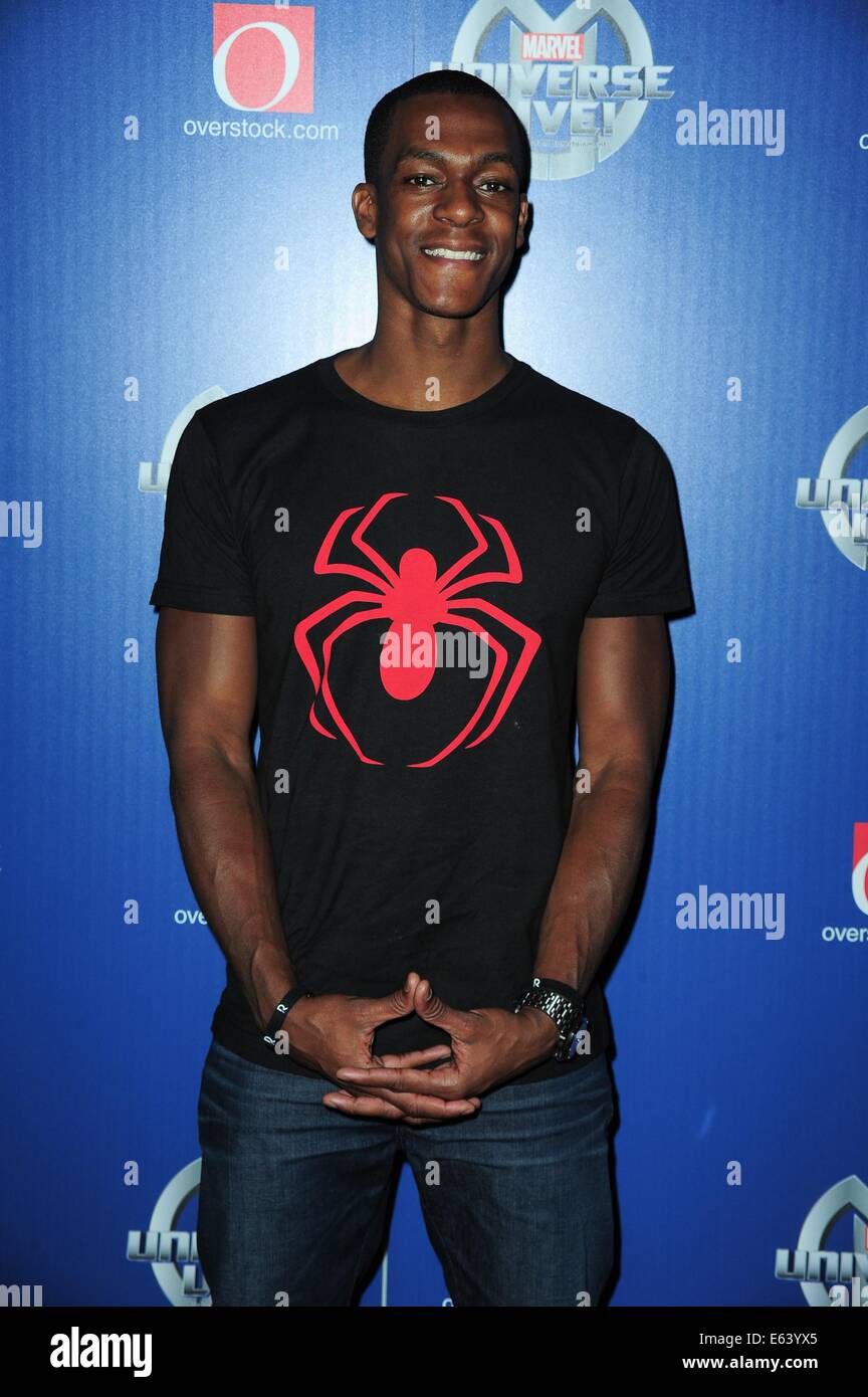 Brooklyn, NY, USA. 13th Aug, 2014. Rajon Rondo at arrivals for MARVEL ...