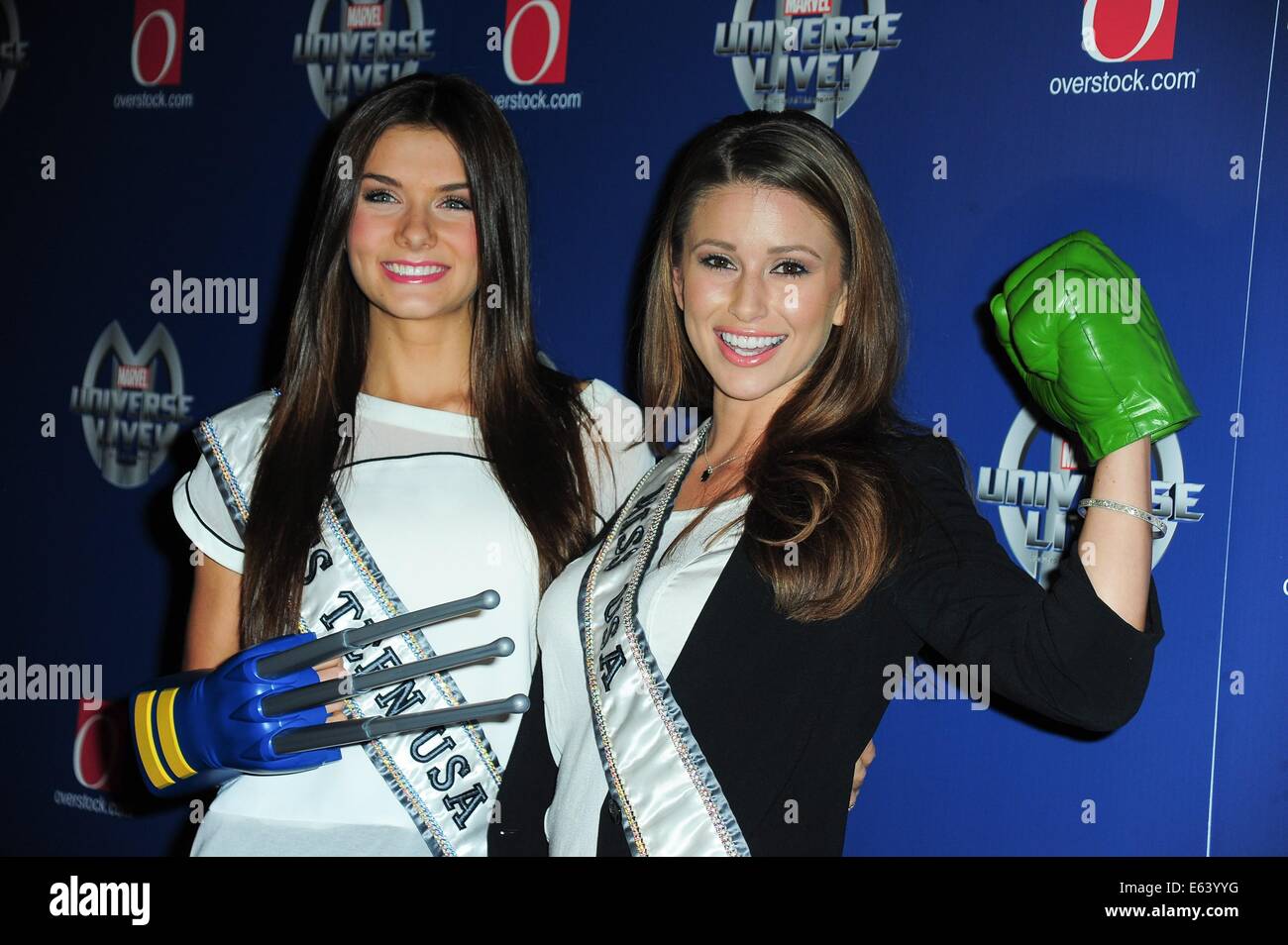 Brooklyn, NY, USA. 13th Aug, 2014. K. Lee Graham, Nia Sanchez at ...