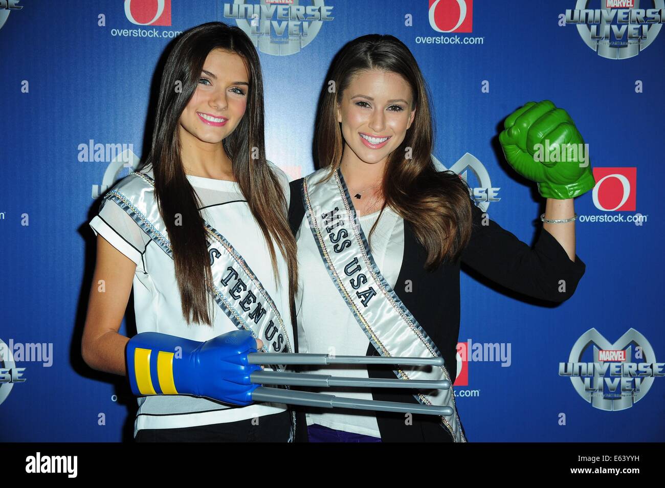 Brooklyn, NY, USA. 13th Aug, 2014. K. Lee Graham, Nia Sanchez at ...