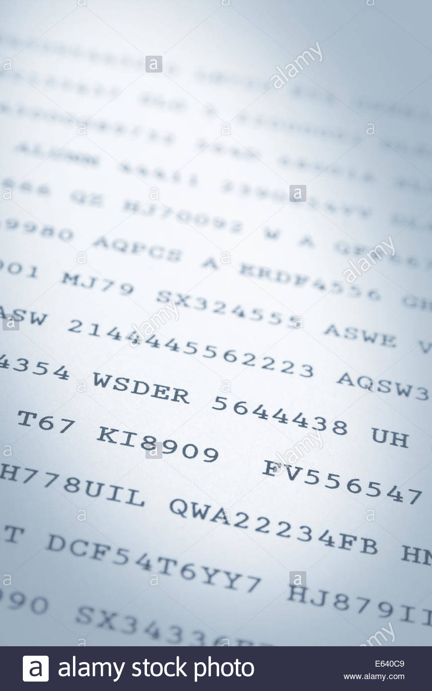 Codes High Resolution Stock Photography and Images - Alamy