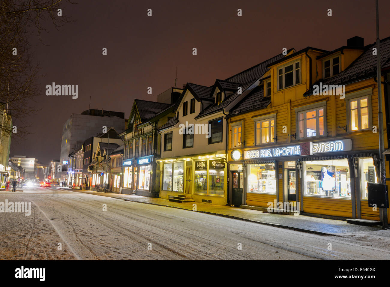 Buildings in tromso hi-res stock photography and images - Alamy