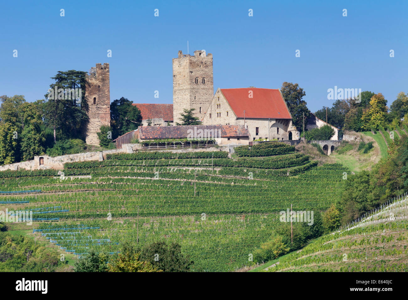 Neipperg Castle, Brackenheim, Baden-Württemberg, Germany Stock Photo ...