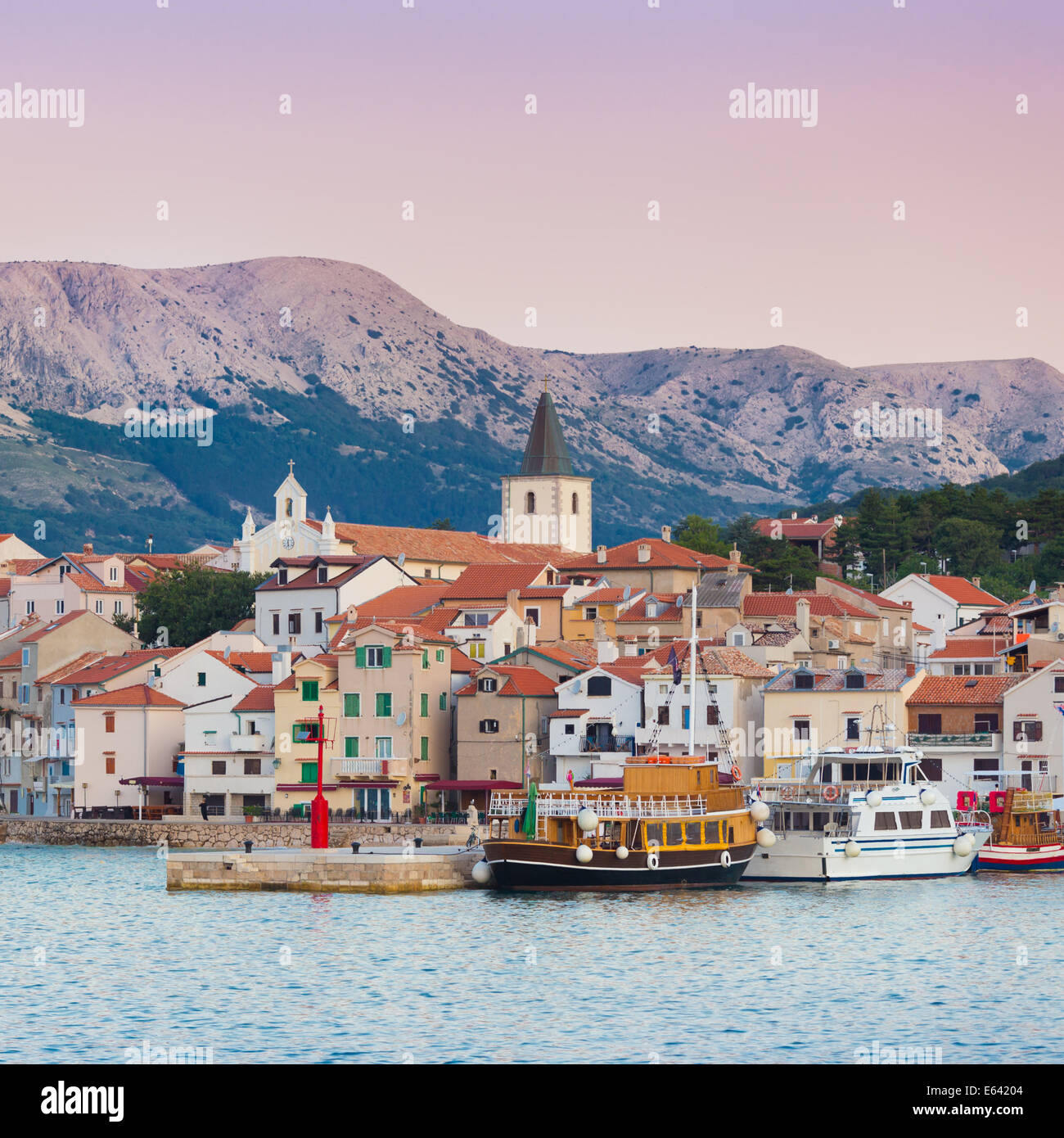 Krk croatia beach hi-res stock photography and images - Alamy