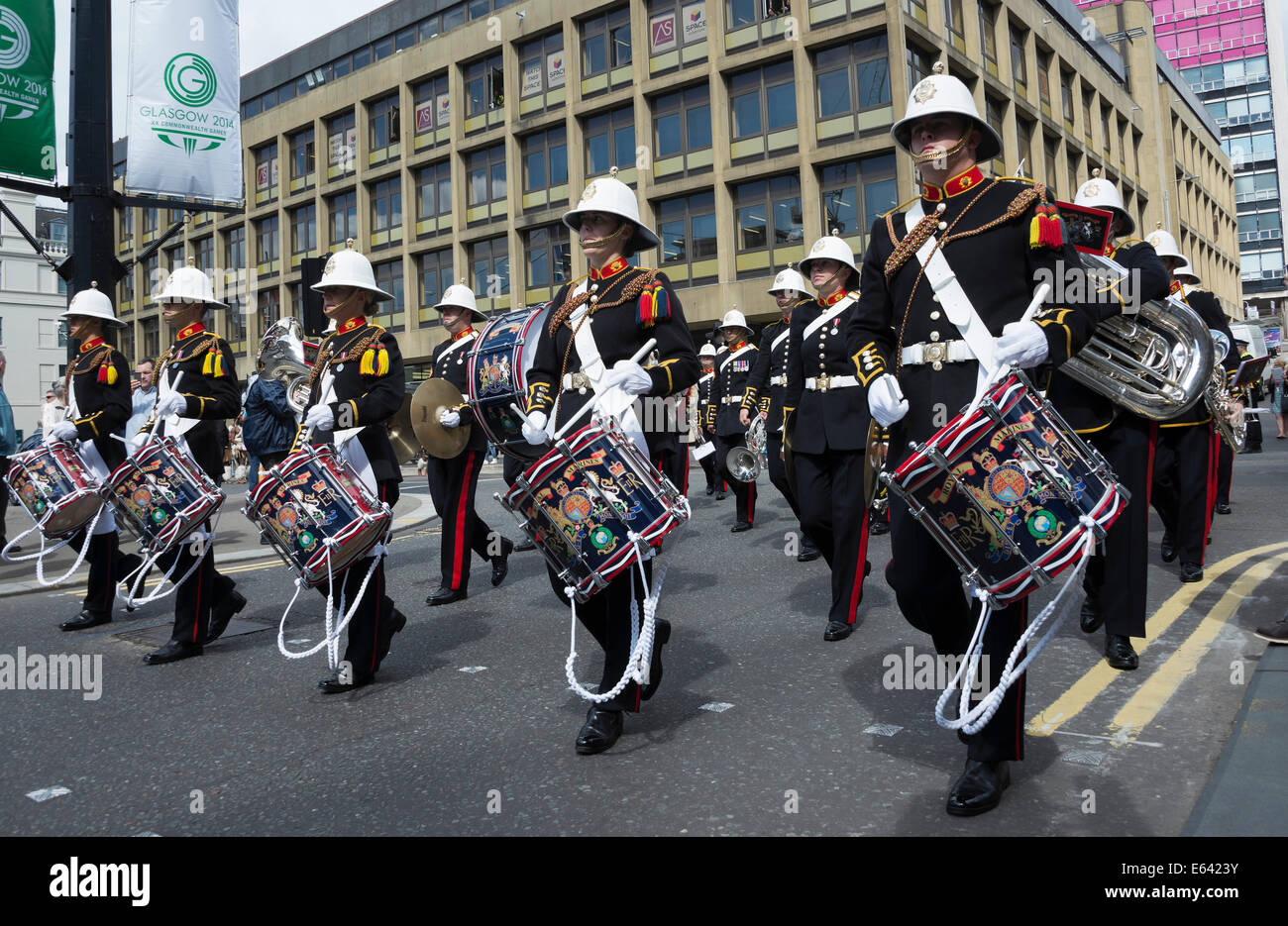 Royal Marine Marching Band High Resolution Stock Photography and Images ...