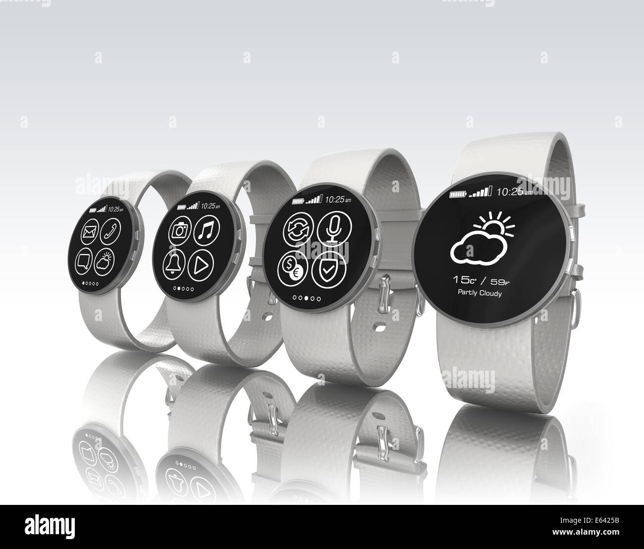 Simple design smart watch hi-res stock photography and images - Alamy
