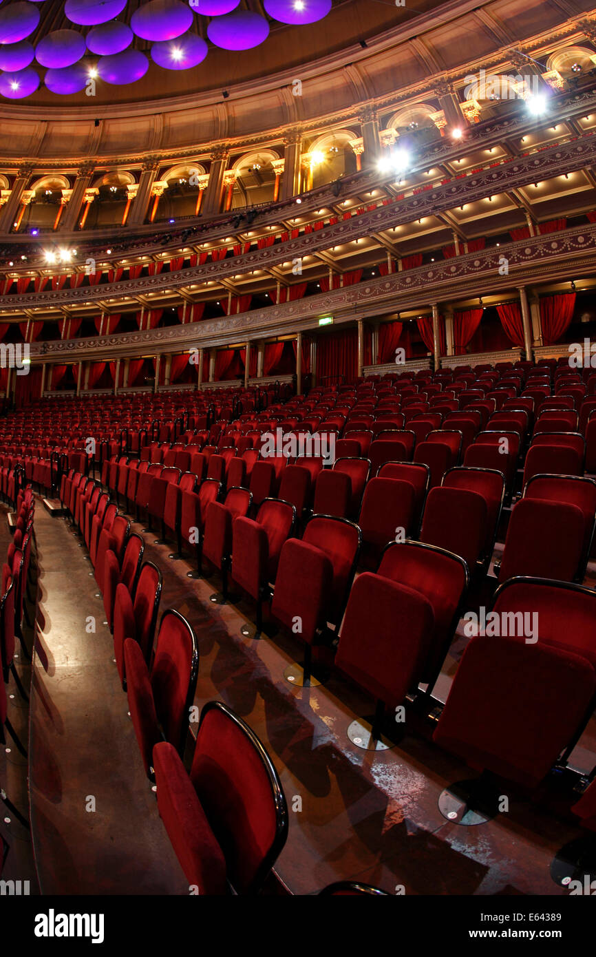 Royal albert hall london interiors hi-res stock photography and images ...