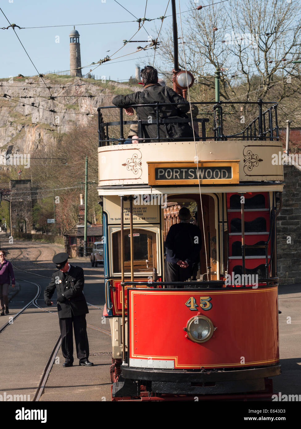 Crich tramway museum hi-res stock photography and images - Alamy