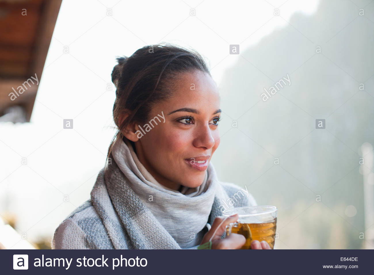 Drinking Tea Stock Photos & Drinking Tea Stock Images - Alamy
