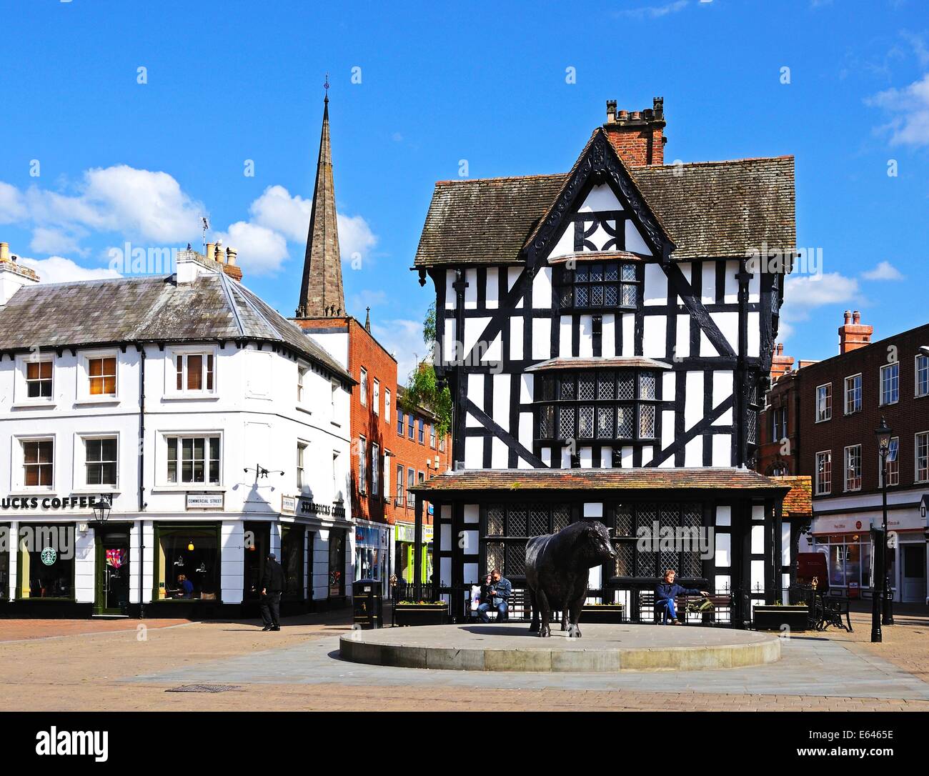 The High House in High Town Built in 1621, Hereford, Herefordshire ...