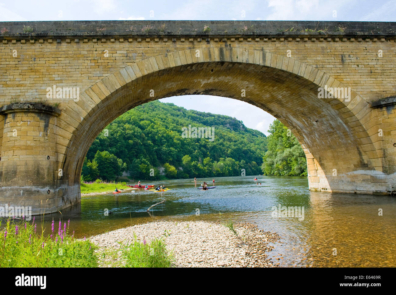 Grolejac bridge hi-res stock photography and images - Alamy