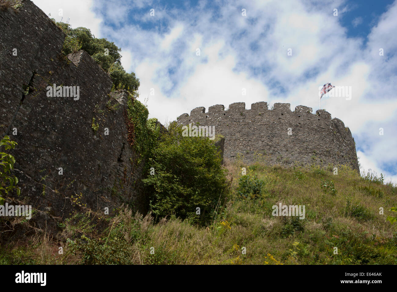 The House and fine gardens in the grounds of Trematon Castle, nr ...