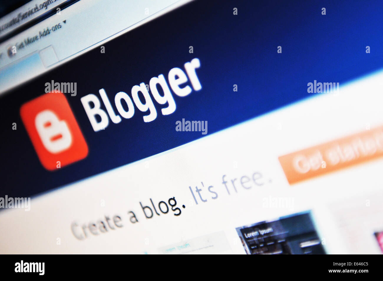 Blogger Logo High Resolution Stock Photography and Images - Alamy