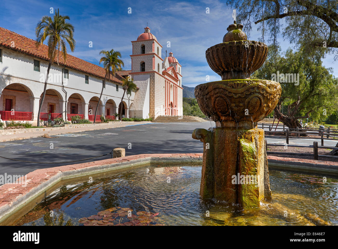 Mission Santa Barbara. Santa Barbara, California, USA Stock Photo - Alamy