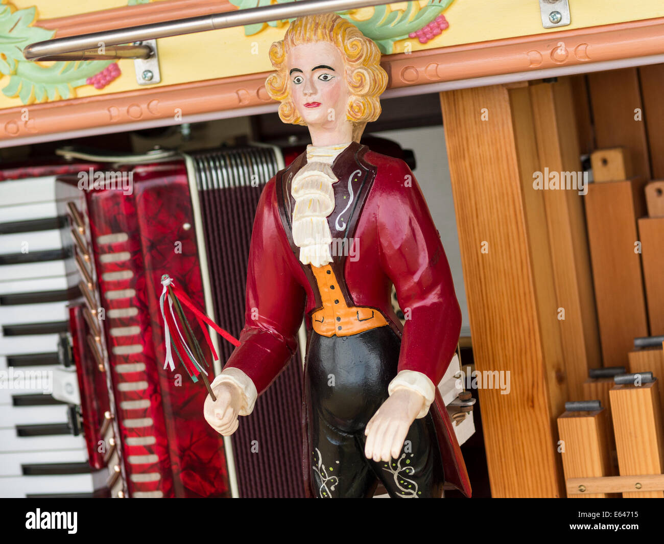 Traditional fairground organ detail Stock Photo - Alamy