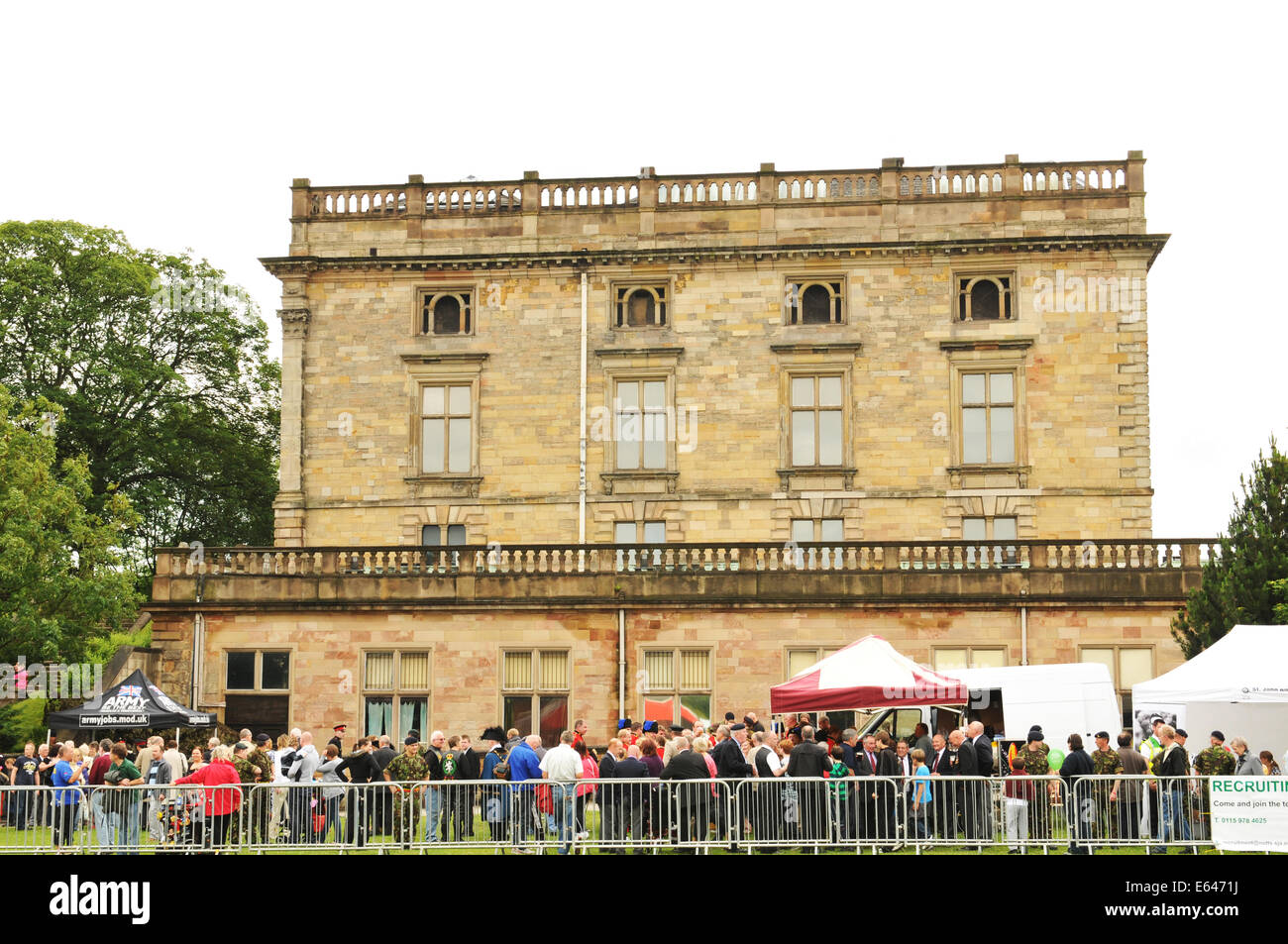 Nottingham soldiers army hi-res stock photography and images - Alamy