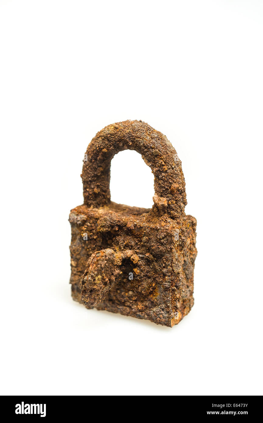 Padlock symbol and web Cut Out Stock Images & Pictures - Alamy