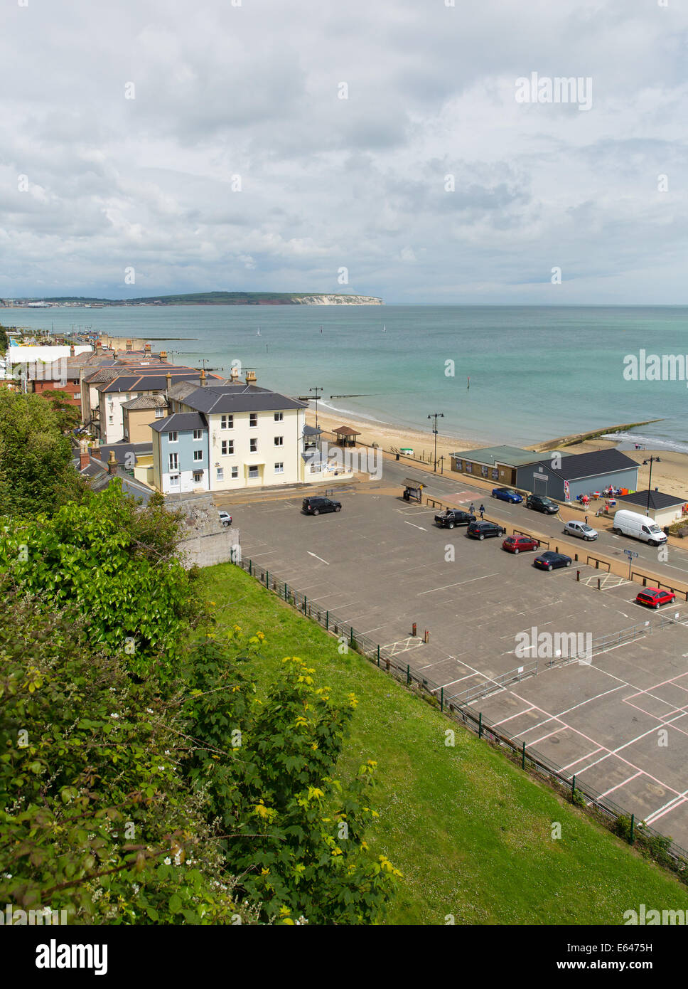 Shanklin Isle of Wight England UK east coast of the island on Sandown ...