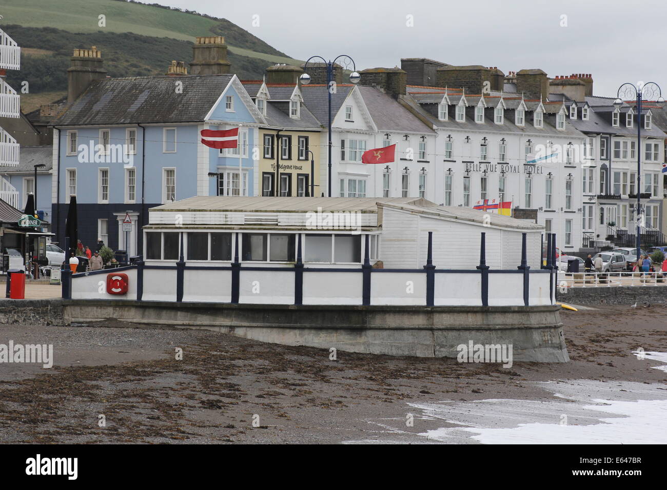 Aberystwyth flags hi-res stock photography and images - Alamy