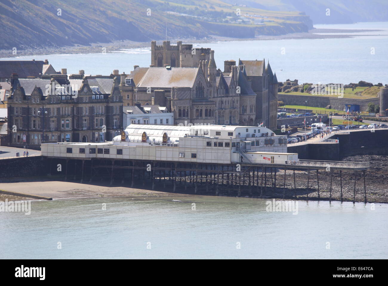 Aberystwyth promenade hi-res stock photography and images - Alamy
