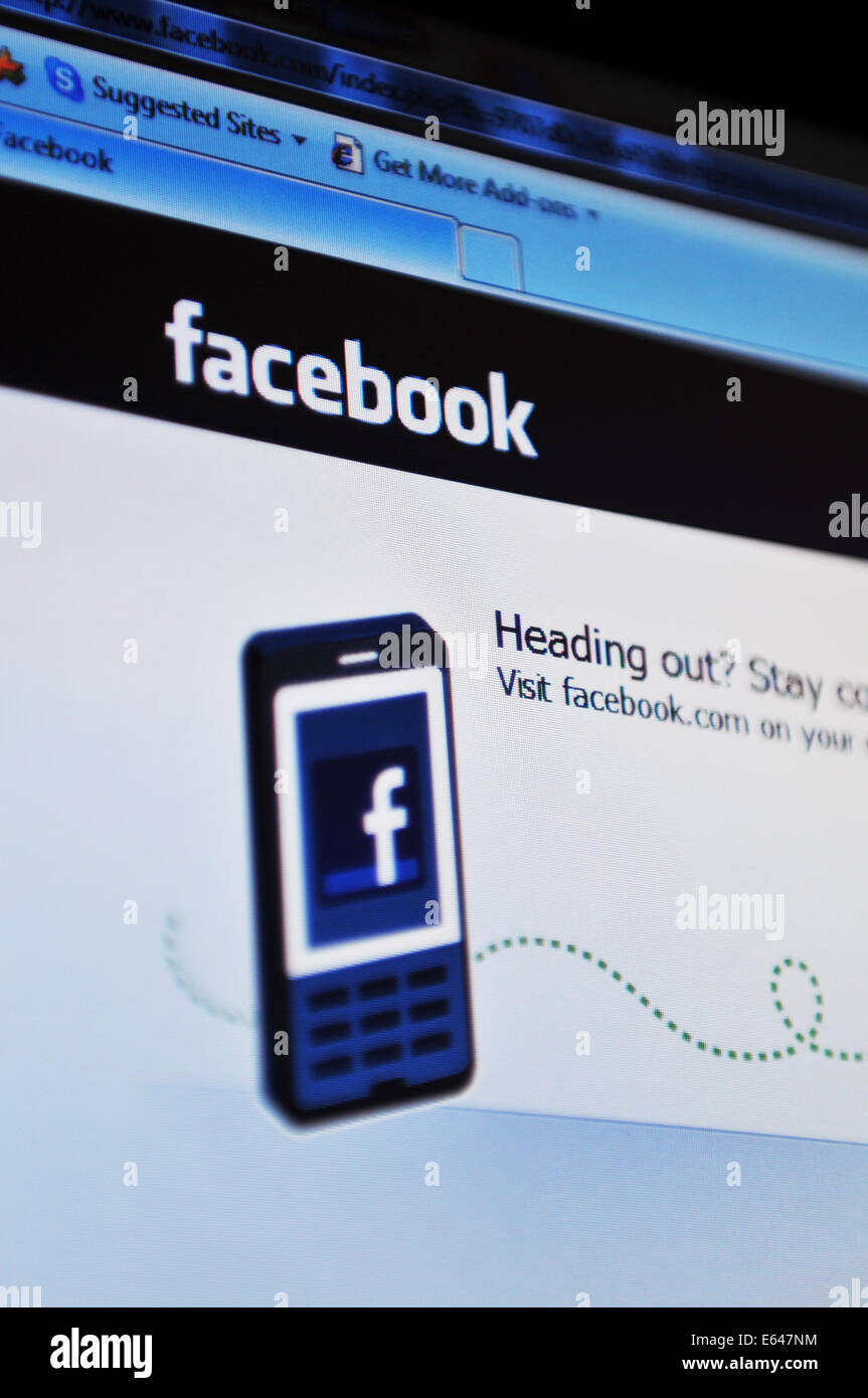Facebook home london hi-res stock photography and images - Alamy