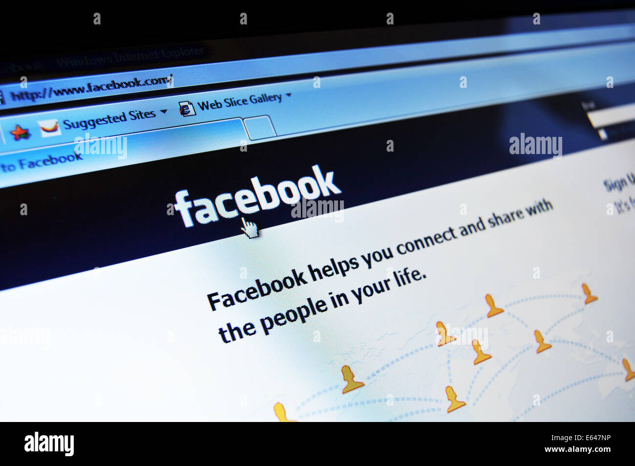 Facebook home london hi-res stock photography and images - Alamy