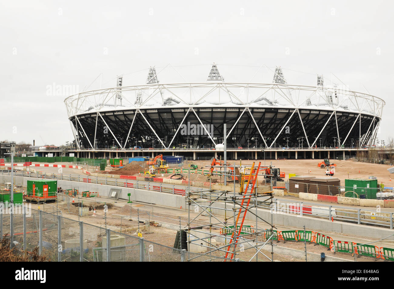 London 2012 Olympic stadium Stock Photo - Alamy