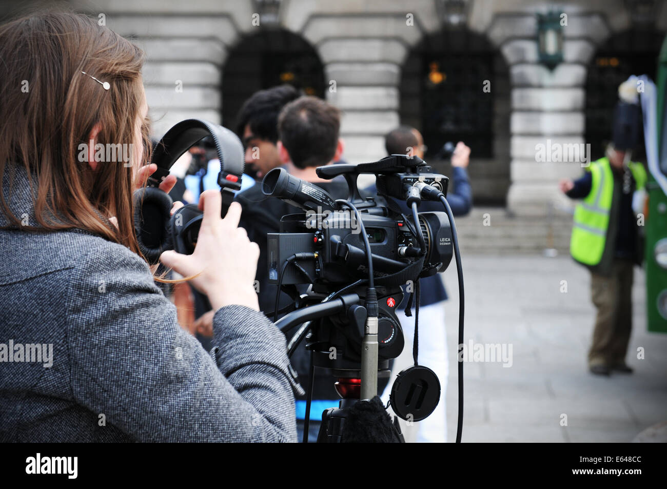 Street Interview High Resolution Stock Photography and Images - Alamy