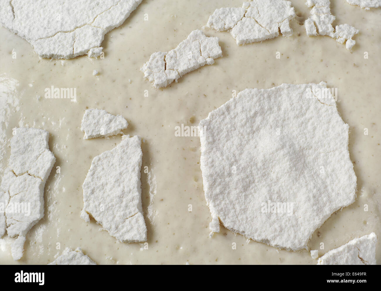 Texture wheat dough yeast closeup Stock Photo - Alamy