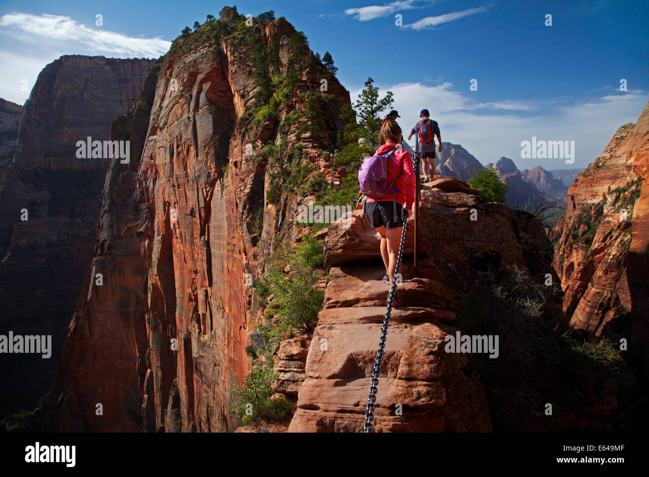 Very narrow trail hi-res stock photography and images - Alamy