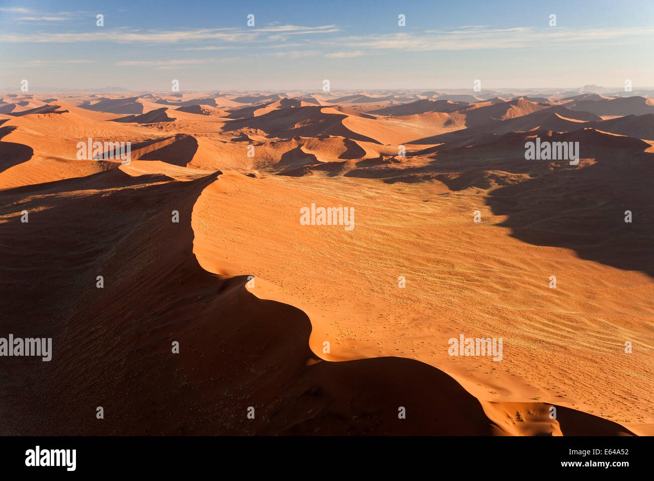 Namib desert dunes aerial view hi-res stock photography and images - Alamy