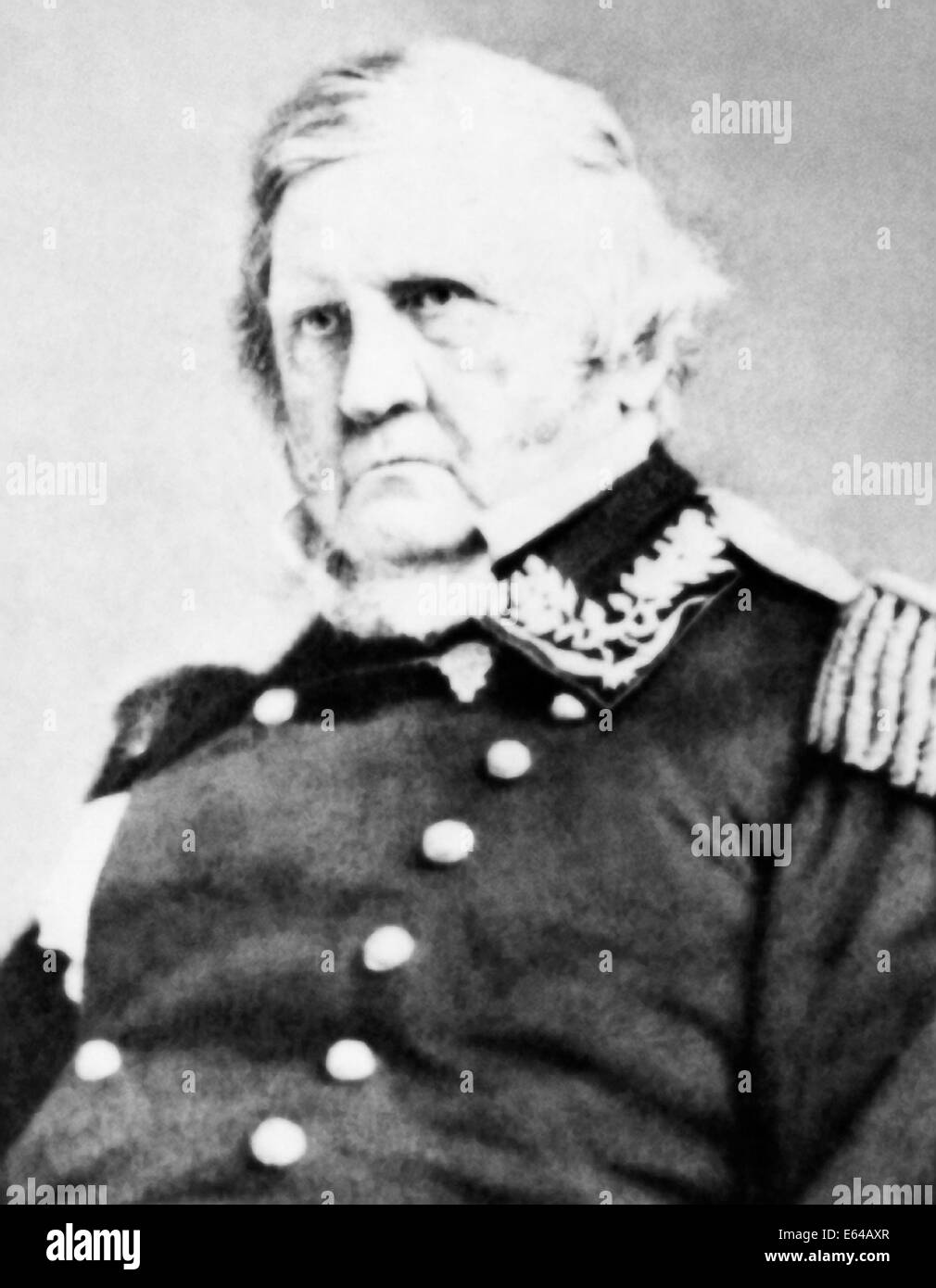 Vintage photo of Winfield Scott Stock Photo - Alamy