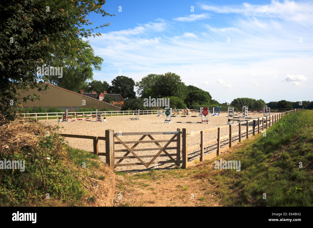 Show jumping arena hi-res stock photography and images - Alamy